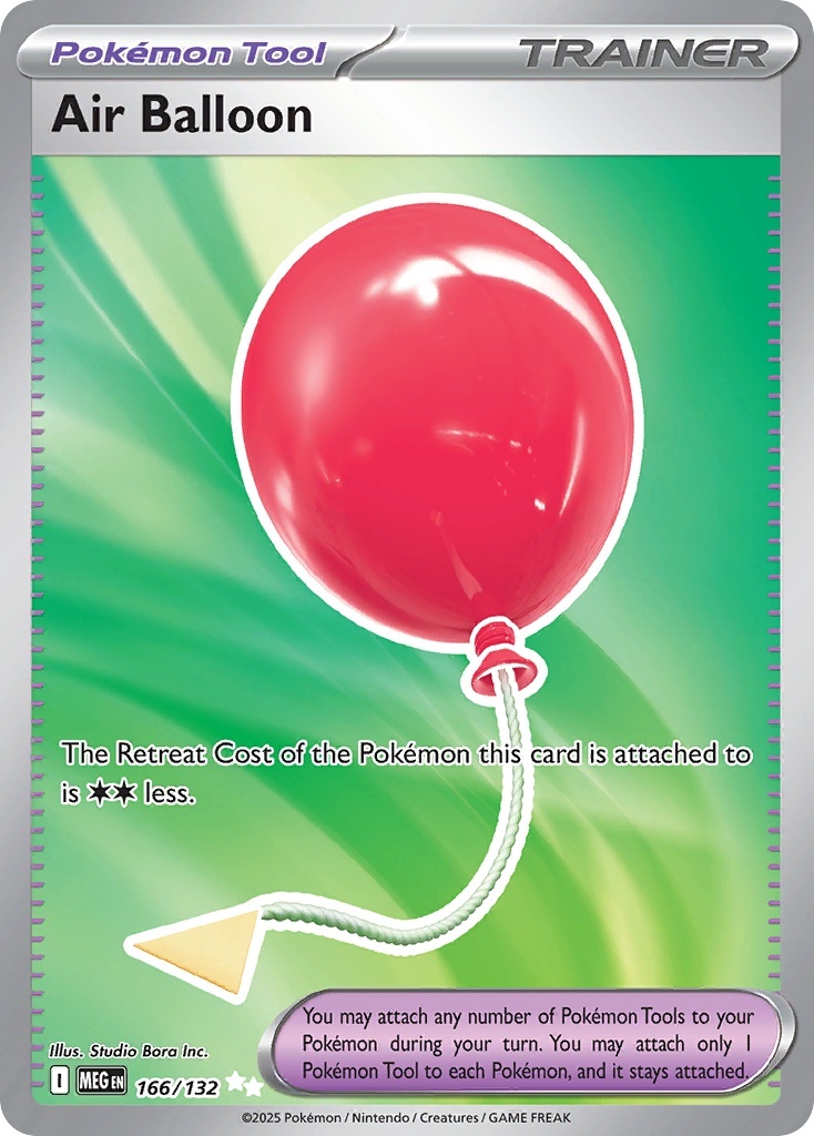 Pokémon TCG: Air Balloon #166 Pokemon Mega Evolution | sklep LofiCards.pl